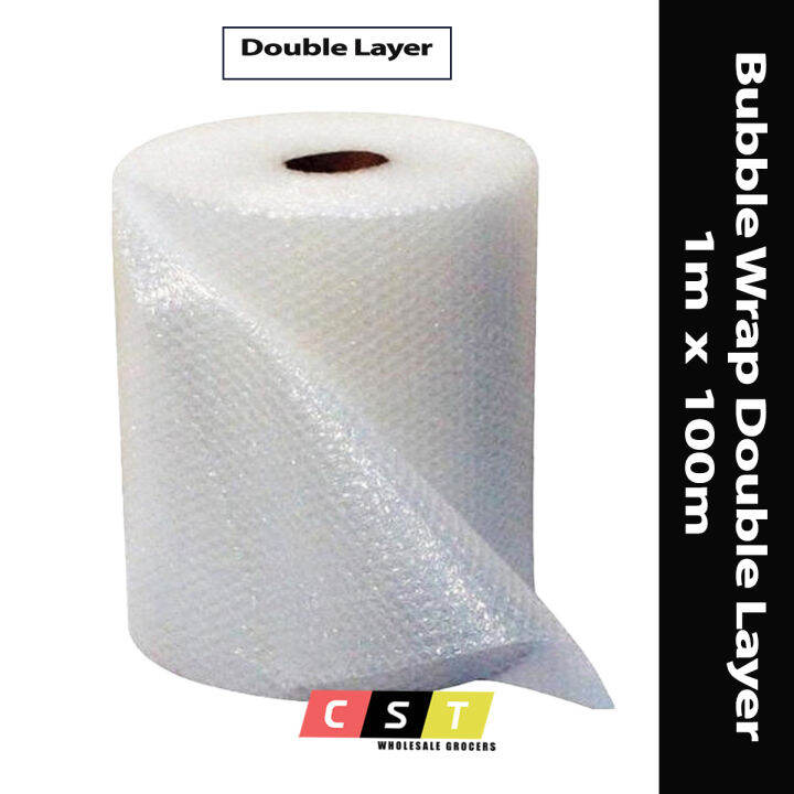 Bubble Wrap Double Layer [40" x 100m x 10mm] | Lazada
