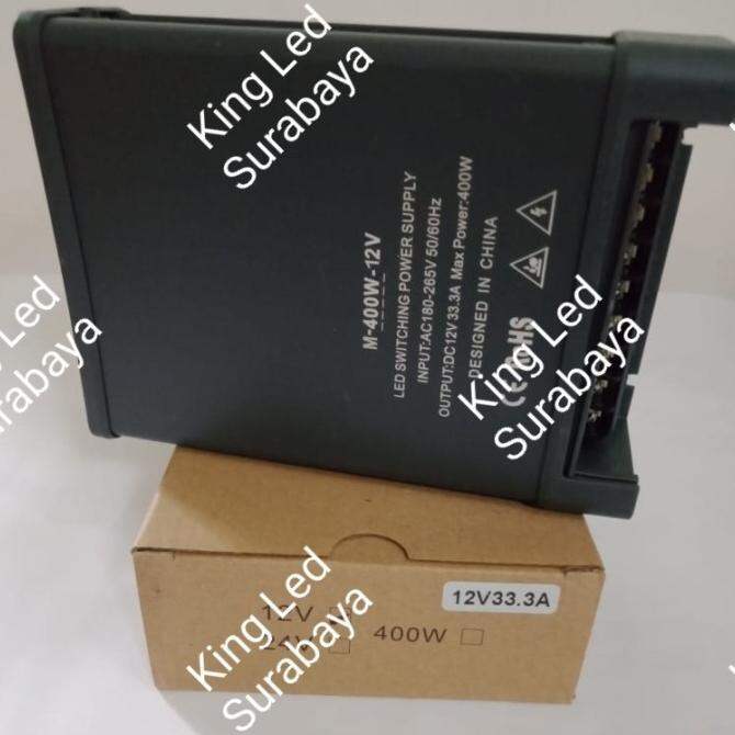 NEW PROMO COD Power Supply Outdoor Switching 12V 33.3A 400W Trafo ...