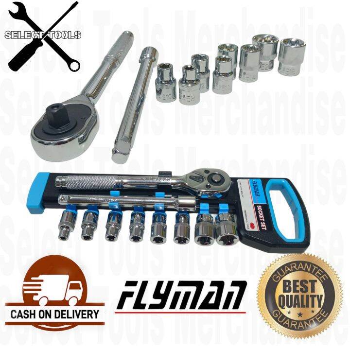 FLYMAN HEAVY DUTY Allen Socket Wrench Set 3/8 Drive 8mm to 20mm TORX ...