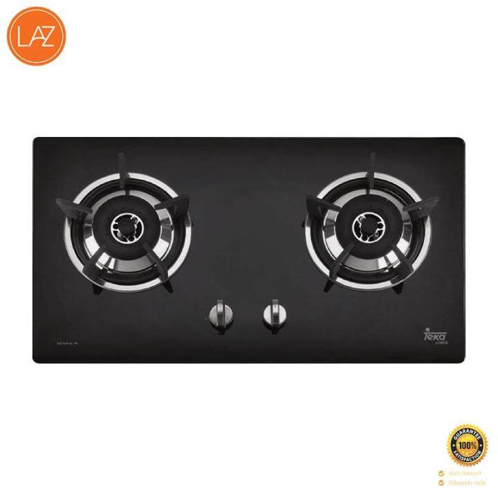 เตาฝังกระจก 2 หัวแก๊ส TEKA LINEA รุ่น GS 73 2G AIALTR ขนาด 73 ซม. สีดำ ...