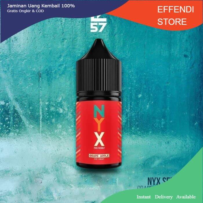 Liquid NYX Grape Apple Ice Cream Saltnic POD Vape By HERO57 | Lazada ...