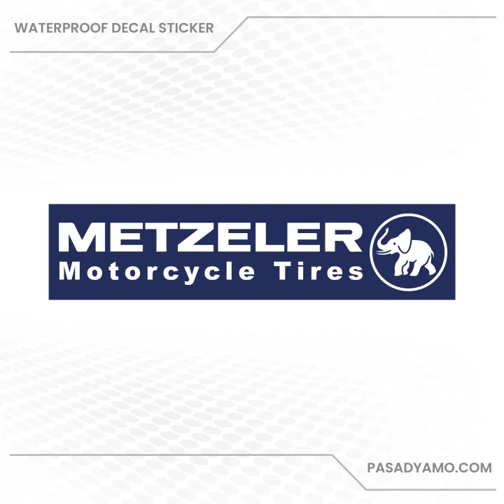 Metzeler Decal Sticker for Cars and Motorcycles 2 x 8 inches | Lazada PH
