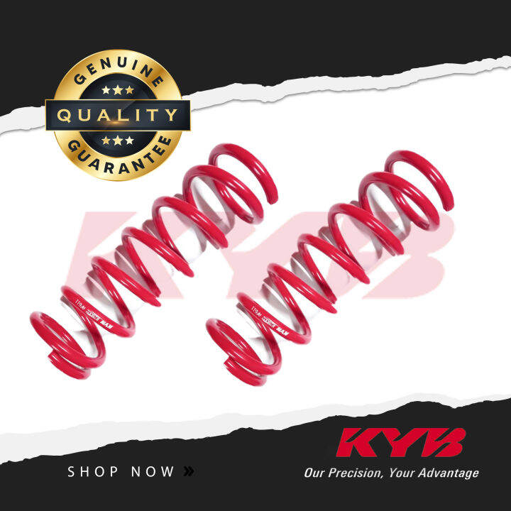 KYB (2pcs) Kflex Lift Coil Springs for Rear Isuzu MU-X (Lift Spring ...