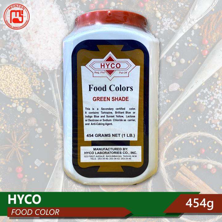 Hyco Food Colors Green Shade 454g | Lazada PH