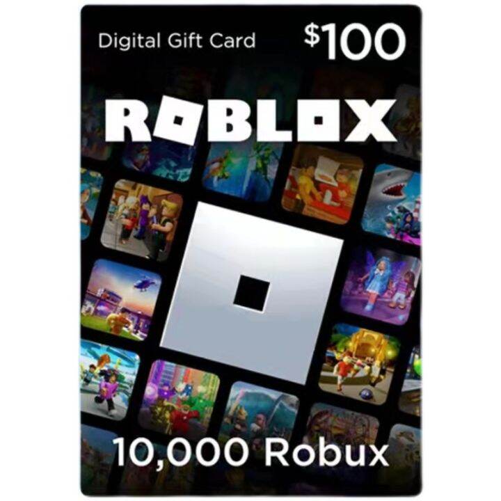 Robles Roblox Gift Card100 USD 10000Robux recharge card automatic ...