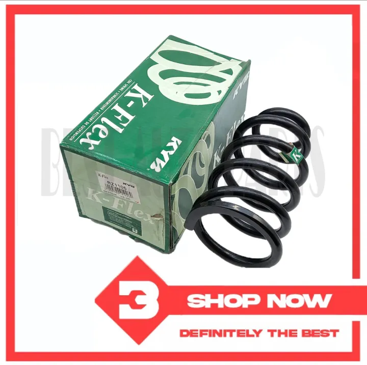 KYB 2pcs K-Flex Coil Spring for Toyota Innova KUN40, TGN40 2005 - 2015 ...