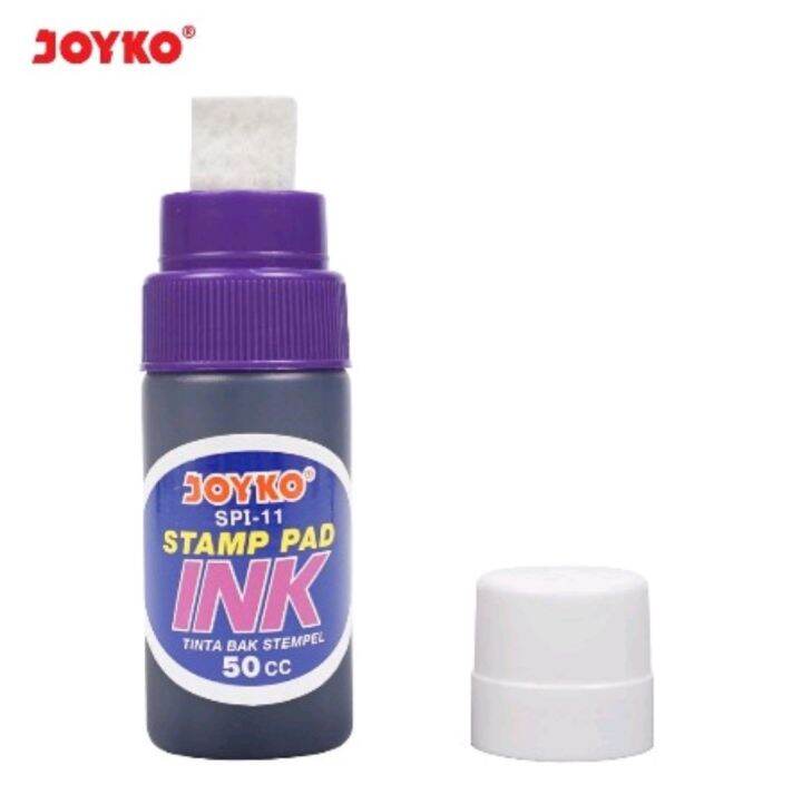 Stamp Pad Ink / Refill Tinta Stempel Joyko SPI-11 / Ungu | Lazada Indonesia