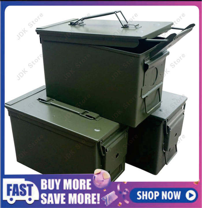 {Shipping within 24 hours}{Metal Ammobox} Storage tank Metal tool box ...