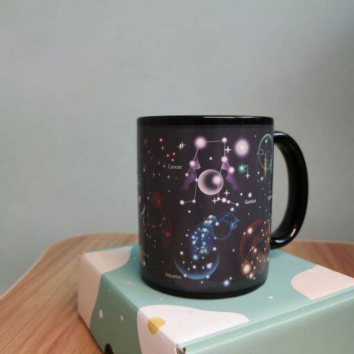 [Ready Stock] Heat Sensitive Color Changing Thermochromic Magic Mug ...