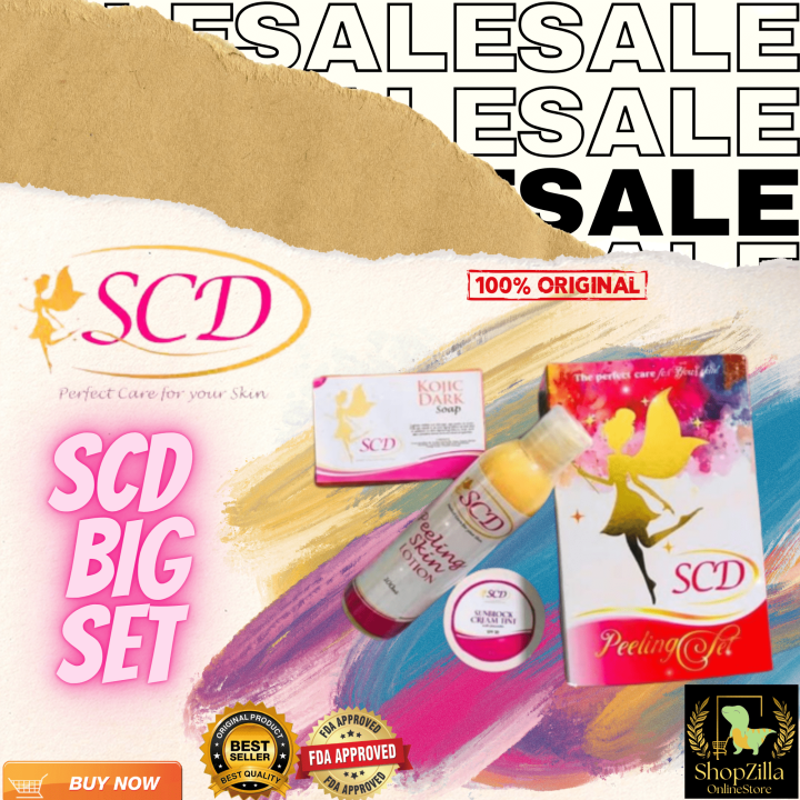 Original SCD Peeling Lotion Big Set - Pampaputi , Pampakinis ...