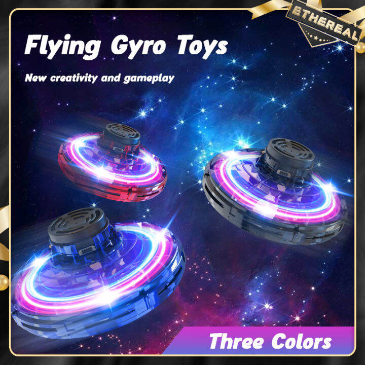 Flying UFO Toys Rotating Flying Toys Fly Orb Gyro Flying Ball | Lazada PH
