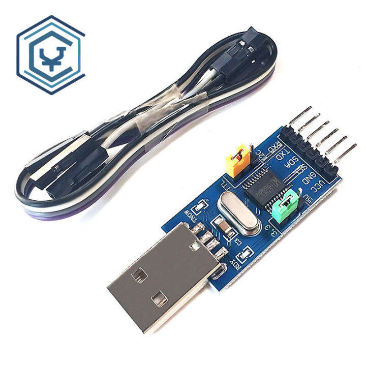 1pcs Ch341t Two In One Module Usb To I2c Iic Uart Usb To Ttl Single