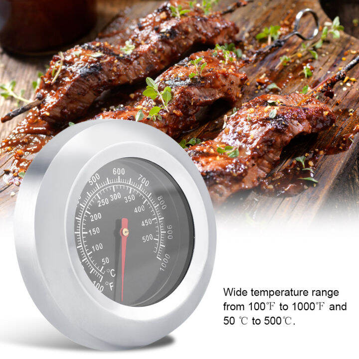 Stainless Steel Oven Thermometer Food Cooking Baking Temperature Gauge ...