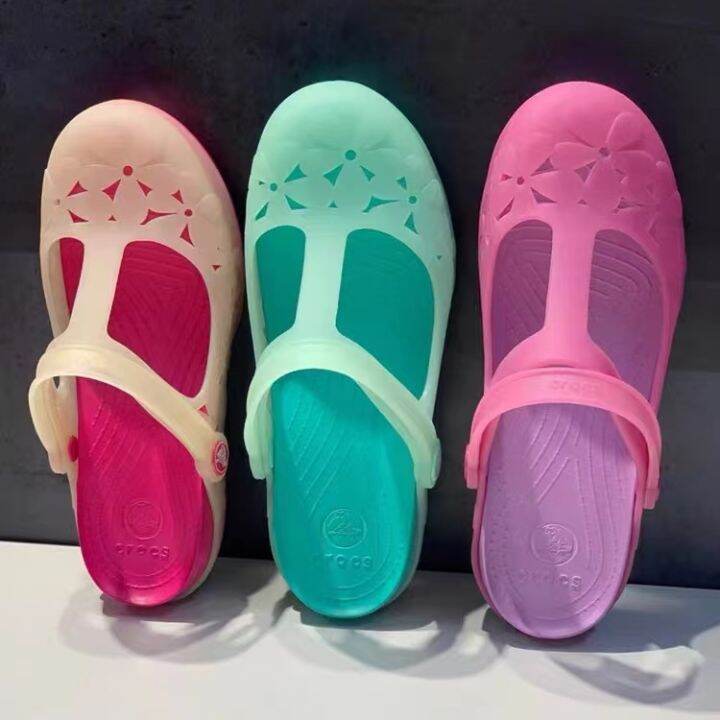 รองเท้าแตะ Crocs Isabella Clog ของแท้ สําหรับผู้หญิง พร้อมส่ง 200612 ...
