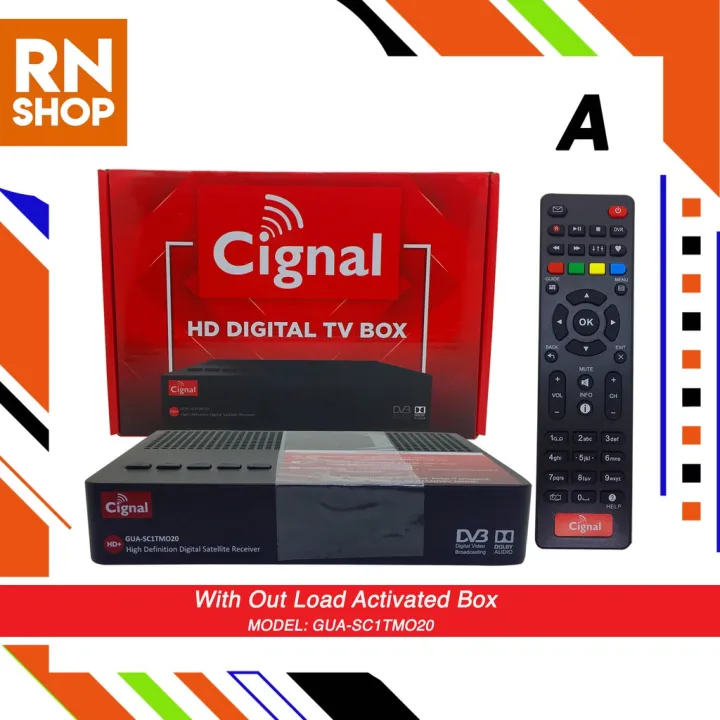 Cignal Prepaid HD Box w FREE 1K LOAD for 2 months P2,000 worth (Needs ...