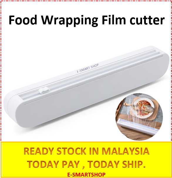 Food Wrapping Cling Wrap Cutter Box 保鲜膜切割器 | Lazada
