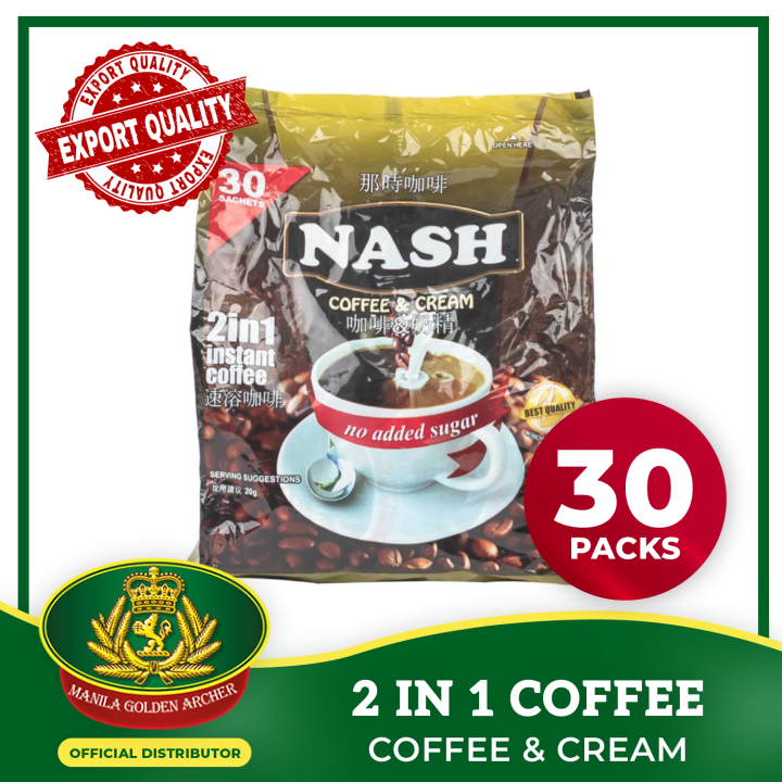 NASH Coffee For Export (Coffee & Cream) 30 packs | Lazada PH