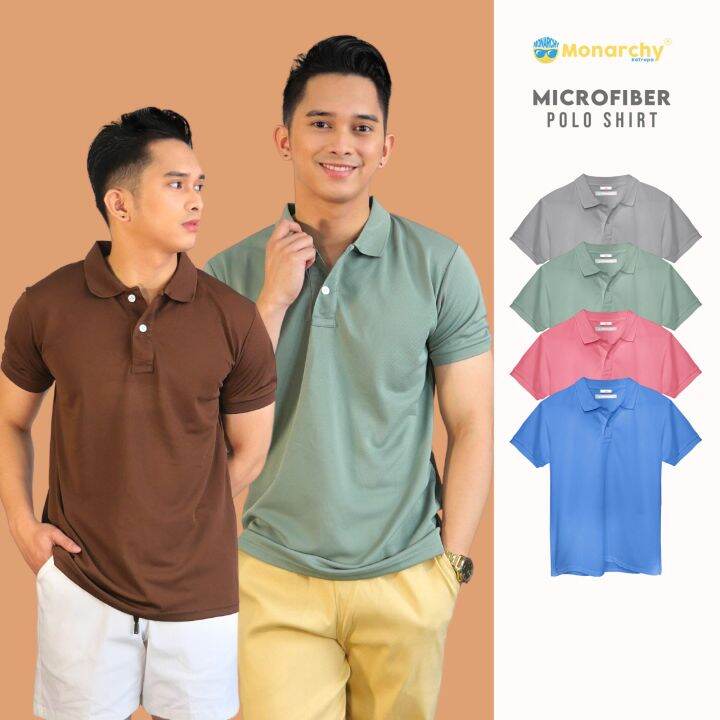 Monarchy Official MICROFIBER POLO Shirt ( Sporty Polo Shirt )High ...