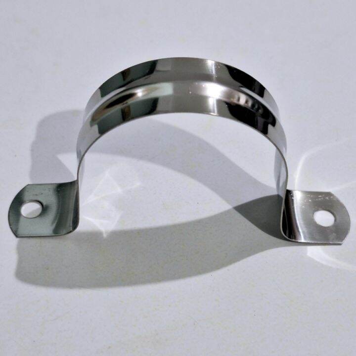 Klem Pipa 1,5 inch M50 Stainless Steel 201 Pipe Clamp Tahan Karat Anti ...