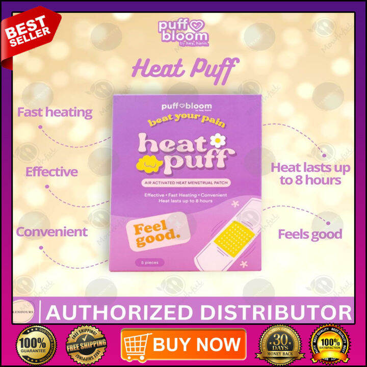 Original Puff & Bloom Heat Puff Air (Activated Heat Menstrual Patch ...