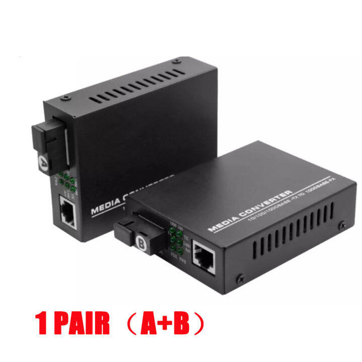 1000Mbps A/B Gigabit Fiber Optical Media Converter 1000Mbps Media Converter Switch Fiber Trans ...