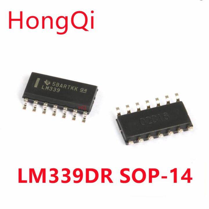 10ชิ้น SOP14 LM339 LM339D SOP-14 LM339DR LM339DR2G SOIC14 LM339DT SOIC-14 LM339DG SMD 339 ...