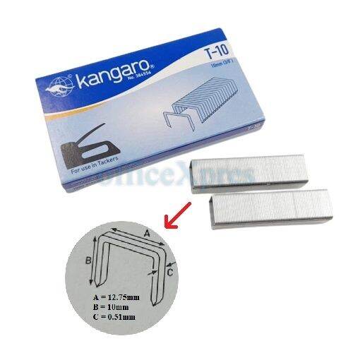 Isi Stapler Tembak / Necis Peluru Paku isi Staples Tembak 10mm / Isi ...