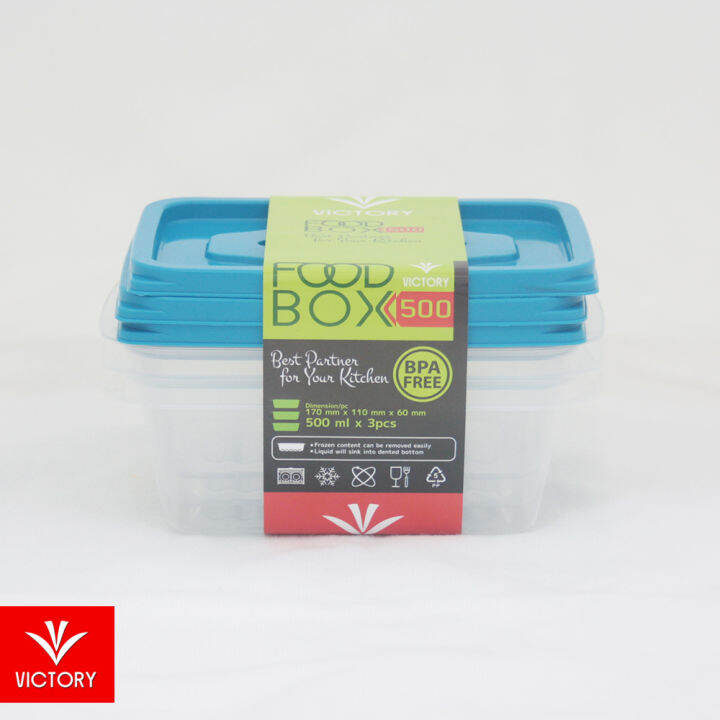 Kotak Makan Victory Food box 500ml | Lazada Indonesia
