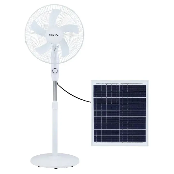 Rechargeable Solar Fan Stand Fan Oscillating Fan Stand Fan Mobile ...