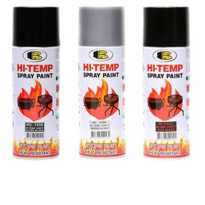 ♒Bosny High Temperature Acrylic Spray Paint☛ | Lazada PH