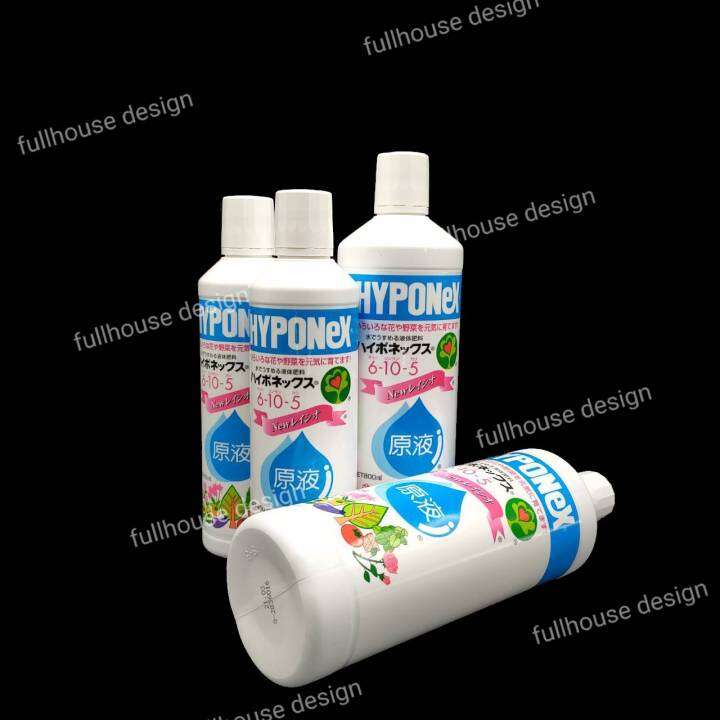 ปุ๋ย Hyponex ไฮโปเน็กซ์ 6-10-5 ปุ๋ยน้ำญี่ปุ่น ปุ๋ยน้ำชีวภาพ คุณภาพสูง ...