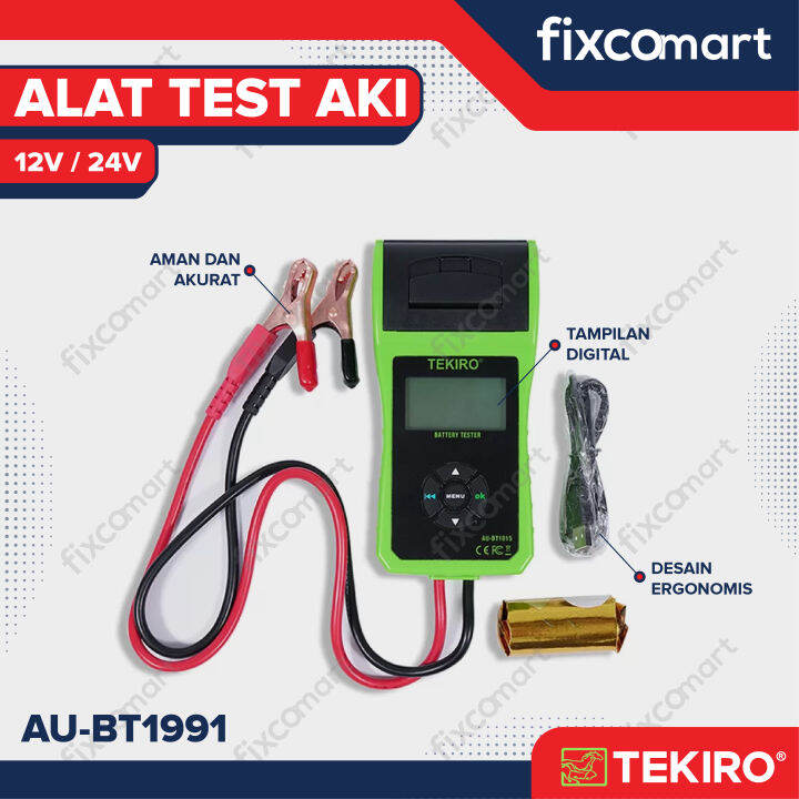 TEKIRO Alat Test Aki 12V / 24V | Lazada Indonesia