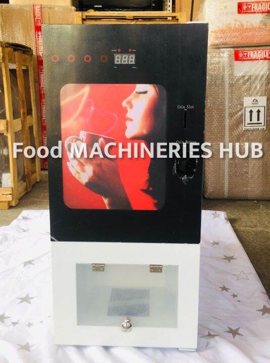 FoodMachineries Coffee Vendo Vending Machine 3 Canisters | Lazada PH