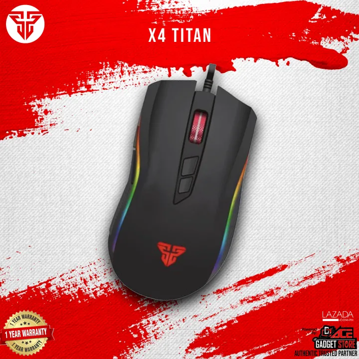 FANTECH X4 TITAN (Programable) RGB Running Chroma Gaming Mouse | Lazada PH