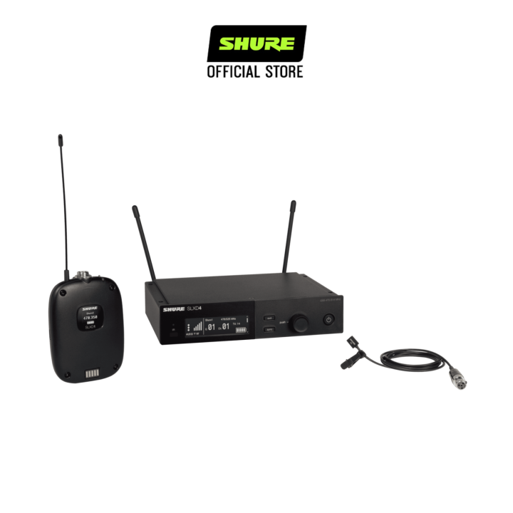 Shure SLXD14/93 Wireless System with SLXD1 Bodypack Transmitter and ...