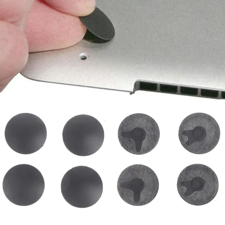 Graceful 4Pcs Rubber Wearproof Laptop Bottom Case Feet Pad Cover Mini ...