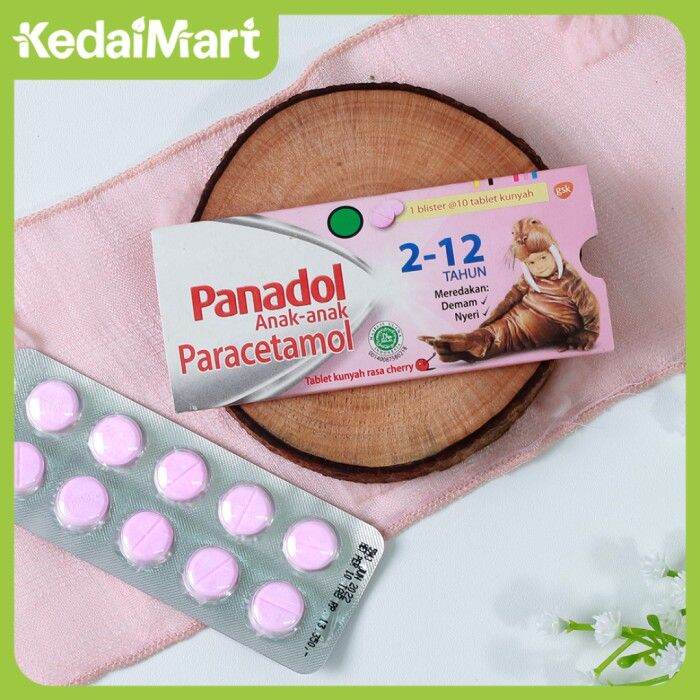 Panadol Anak-anak Paracetamol 1 Blister Isi 10 Tablet | Lazada Indonesia
