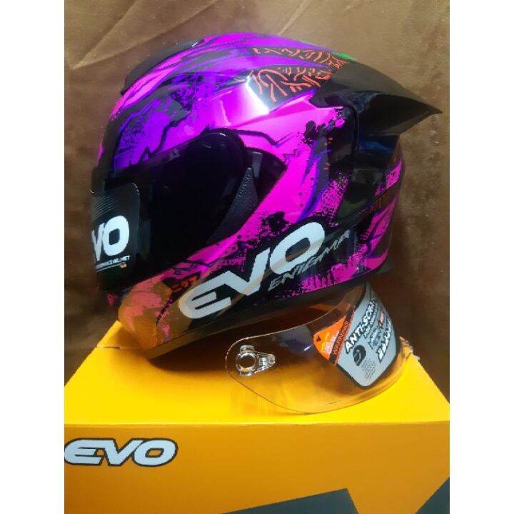 EVO HELMET GT PRO ENIGMA MONSTER PINK / Red | Lazada PH