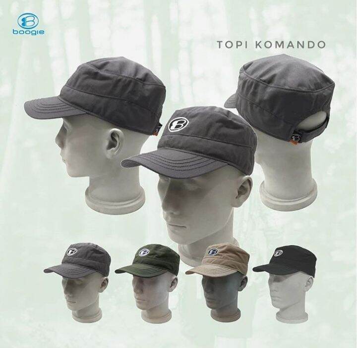 Topi komando Boogie not rei not eiger not consina | Lazada Indonesia