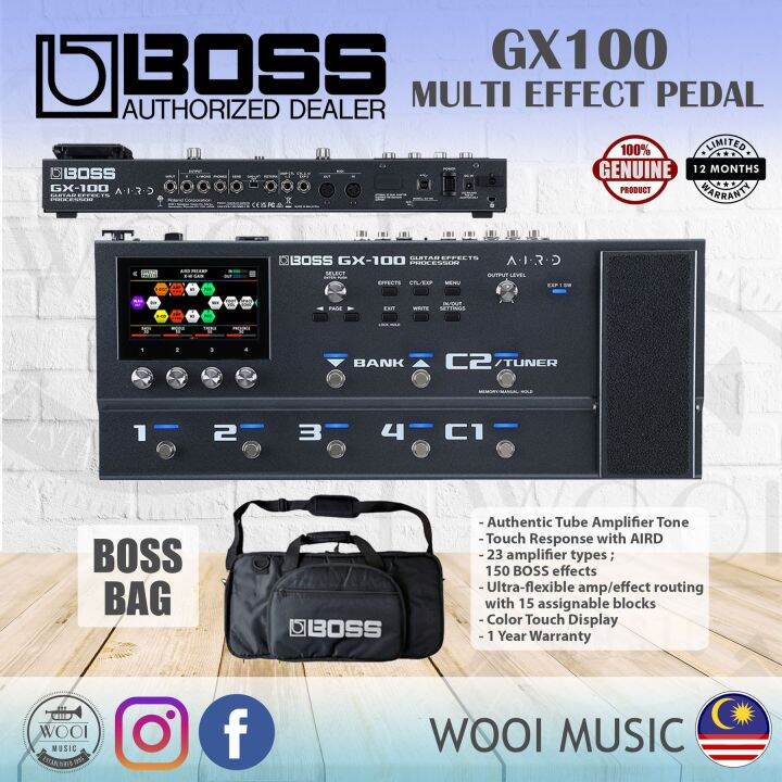 Boss GX-100 Guitar Multi Effect Pedal GX100 | Lazada