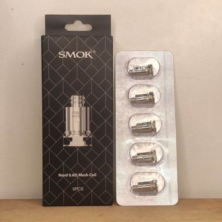 HOT Legit Smok Nord 0.6 ohms Mesh Coil for Nord / Fetch Mini / RPM40 ...