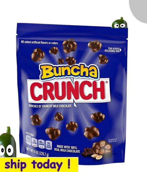 Buncha Crunch Chocolate 226.7g / 8 oz n Nestle Fun Size Bars 283.4g / 10 oz. Ferrero Rocher ...