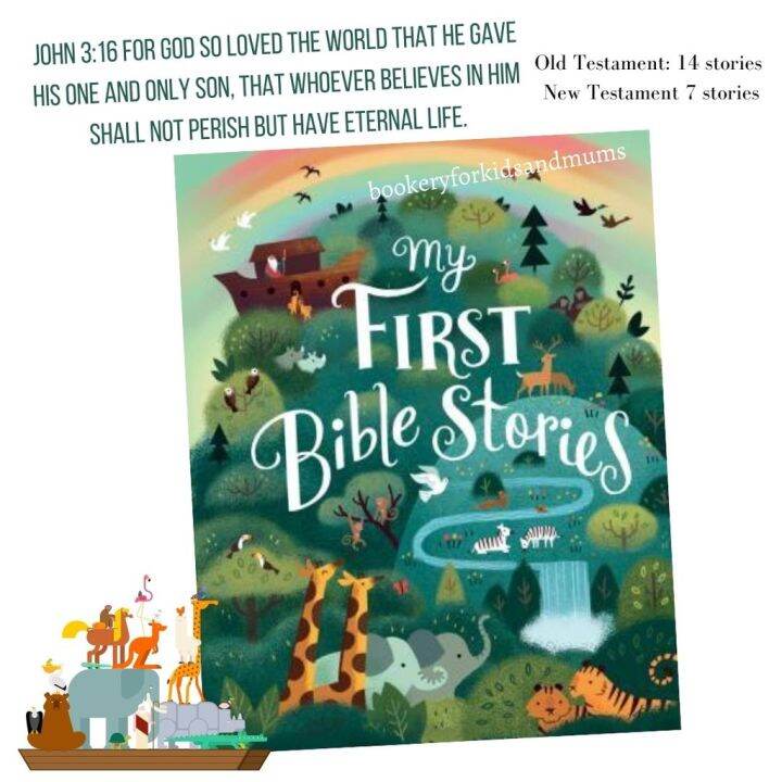My First Bible Stories (green book) | Lazada PH