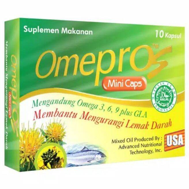 Omepros Minicaps isi 10 Kapsul | Lazada Indonesia