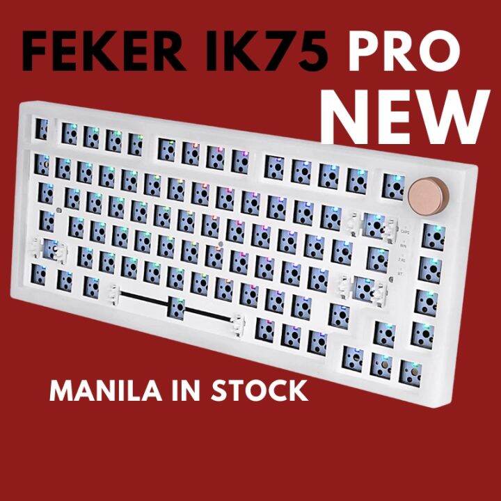 Feker IK75 Pro 3 Mode 75 Gasket Mechanical Keyboard kit ...