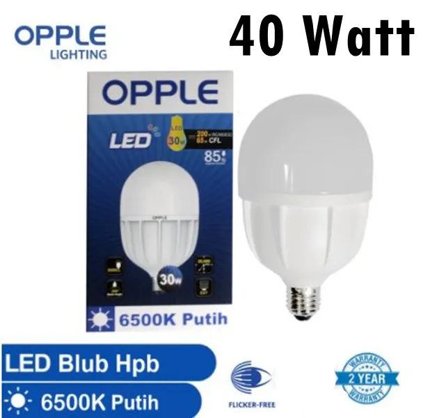 Lampu LED Capsule Kapsul HPB OPPLE 40w 40 Watt Bergaransi | Lazada Indonesia