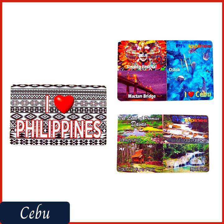 Ang Baligya I love Cebu Rubber Ref Magnet Souvenir Design | Lazada PH