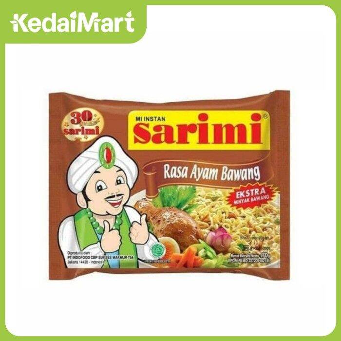 Sarimi Mie Instant Rasa Ayam Bawang Pcs | Lazada Indonesia