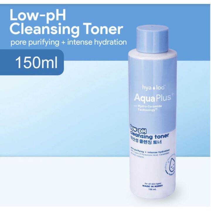 HYALOO Aqua Plus Low-pH Cleansing Toner 150ml | Lazada PH