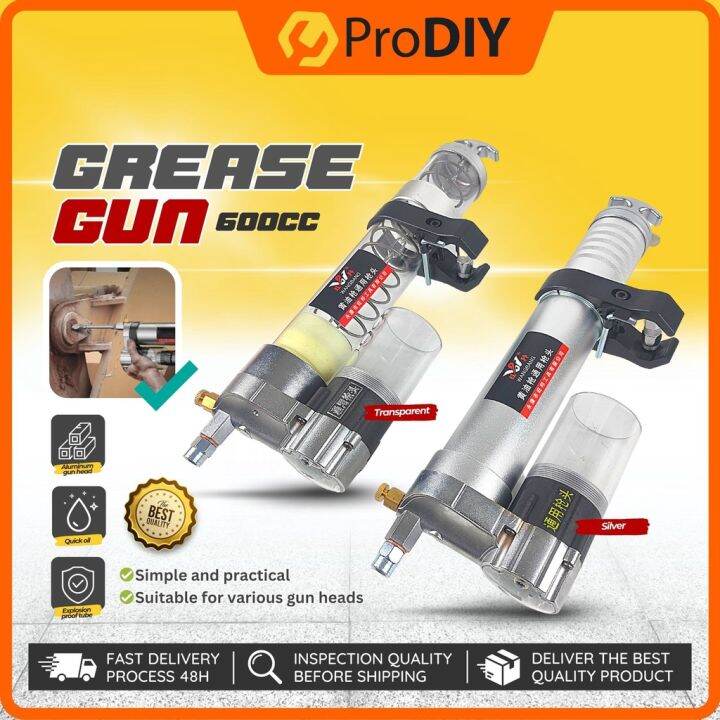 Grease Gun 600cc max 2000rpm High Pressure Automotive Professional ...
